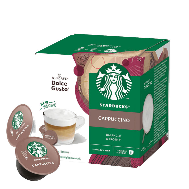 Starbucks Cappuccino - Dolce Gusto Compatible Pods - Coffee Pod Co